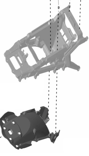 Ultra Bee Subframe Fender – SURRON™ Canada